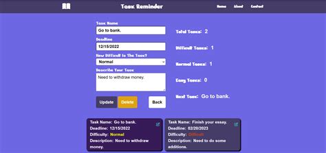 GitHub Omeryegen TaskReminder This Is My ToDo List Task Reminder Application With Update