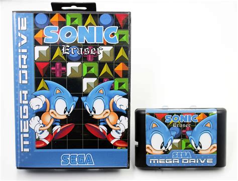 Sonic Eraser Mega Drivegenesis Game Cool Spot Gaming
