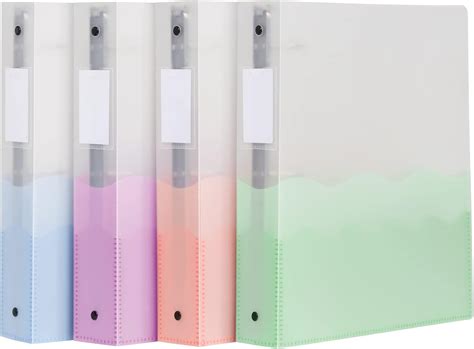 Brandclub Oxford Wave Binders Binders For School And Office Strong Flexible Poly 4 Wave