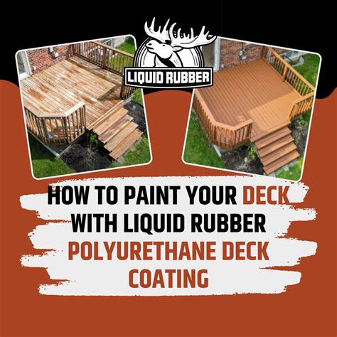 Deck Coating And Waterproofing Durable Polyurethane Protection For