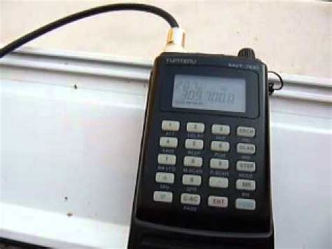 Scanning Military air band frequency with a MVT 7100 - YouTube