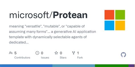 Github Microsoftprotean Meaning Versatile Mutable Or Capable