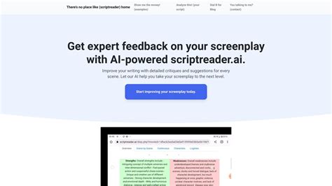 scriptreader ai ai screenplay analysis tool creati ai