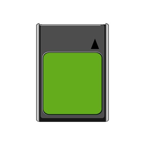 Camera Memory Card Cartoon Vector Illustration 22610356 Vector Art At Vecteezy