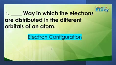 Quantum Atomic Model Electron Configuration Ppt