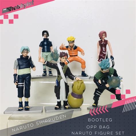 🇲🇾 Ready Naruto Figure Set 6pcs Shopee Malaysia