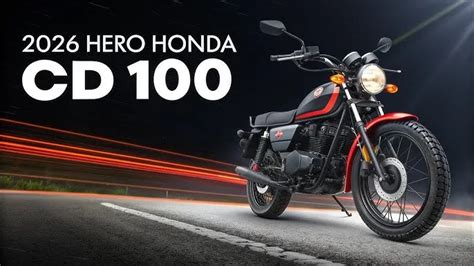 Hero Honda Cd 100 2025 The Legendary Bike Is Back With A Attractive