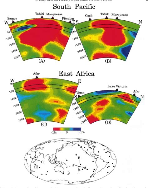 Figure 1 From Seismic Structure And Origin Of Hotspots And Mantle Plumes Semantic Scholar