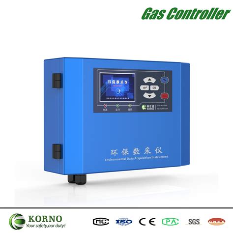 Online Monitoring Gas Detector Controller Gas Alarm Controller 12 Channels Gas Detector