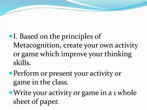 Lesson 1 Metacognitionpptxhgytyuhijkopl Poiuyt Pptx