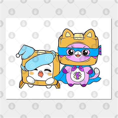 Lankybox Foxy And Boxy Sticker Lankybox Artofit