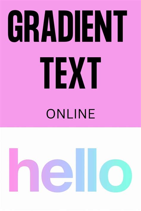 Create Gradient Text Online Text Effects Text Gradient