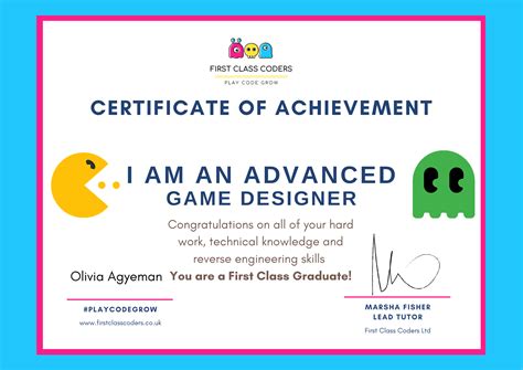 congratulations to olivia happy first class coders