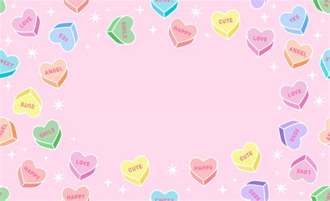 740 Candy Heart Border Stock Illustrations Royalty Free Vector Graphics And Clip Art Istock
