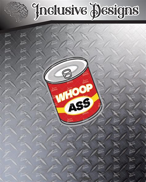 Whoop Ass Decal Sticker Vinyl Etsy