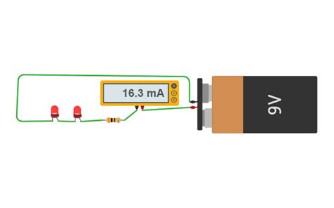 Circuit Design Ammeter Tinkercad