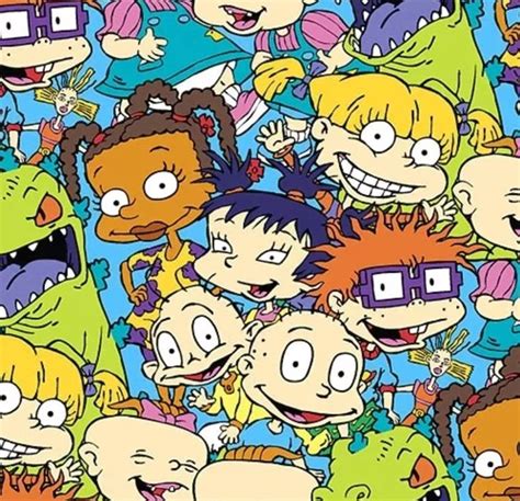 Rugrats Pattern Rugrats Cartoon Comics Rugrats Pattern Rugrats Cartoon Comics