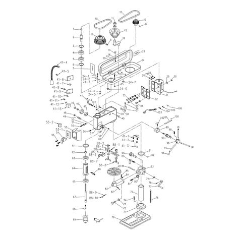 Model 124 34985 12 Drill Press Rikon Power Tools