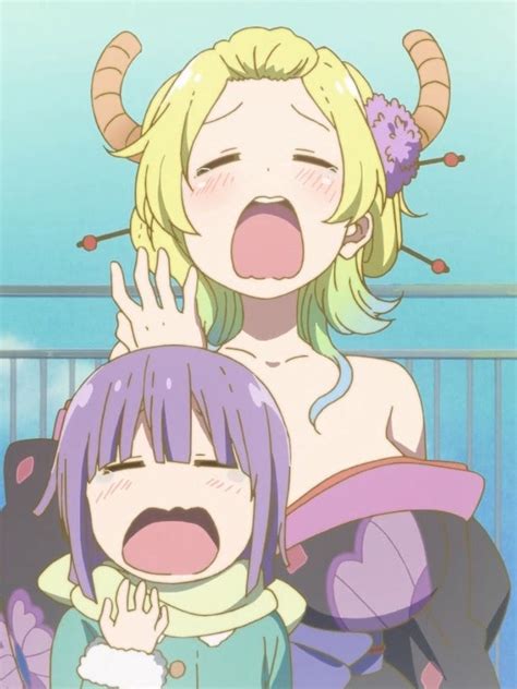 Lucoa Y Shouta Magatsuchi Miss Kobayashis Dragon Maid Anime Maid