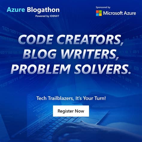 Join The Blogathon And Rewrite The Tech Story Azure Blogathon Posted On The Topic Linkedin