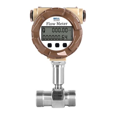 Contatore Per Turbina A Flusso Liquido 6mm ID Intervallo 1 66 10