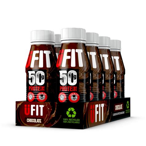 Ufit Drinks 50g Protein Shakes Uks No1