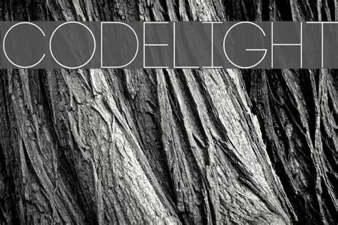 Code Light Font Code Light Font