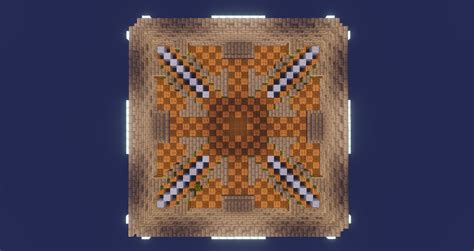 Simple Lobby Area Brightly Lit Minecraft Map