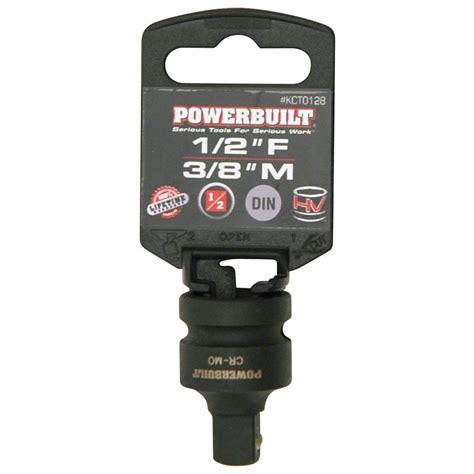 1 2 Dr Female To 3 4 Dr Male Impact Adaptor Power Built Tools