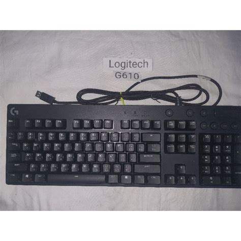 Logitech G610 Keyboard มือสอง สภาพเหมือนใหม่ประกัน14วัน Shopee Thailand