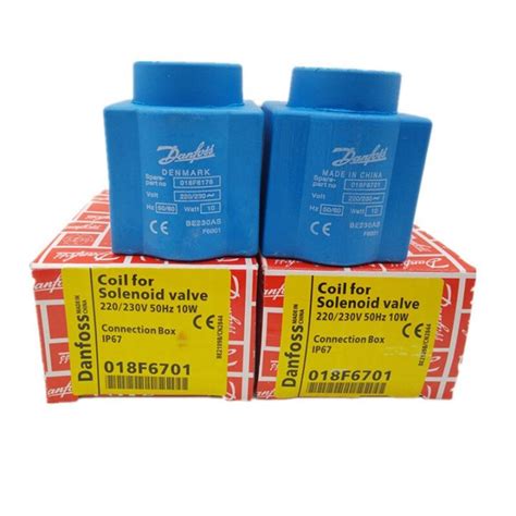 Danfoss Refrigeration Coil Solenoid Valve Coil 018f6176 018f6701 018f6857 018f6801 018f6282