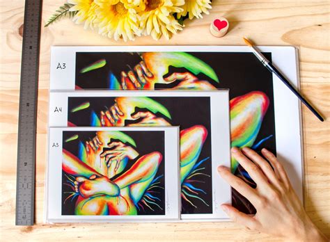 Organic Milk Erotic Art GICLÉE Print Illustration Wall Art Poster Home Wall Decor Acrylic