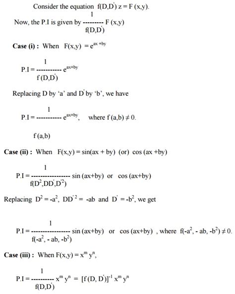 Partial Differential Equations