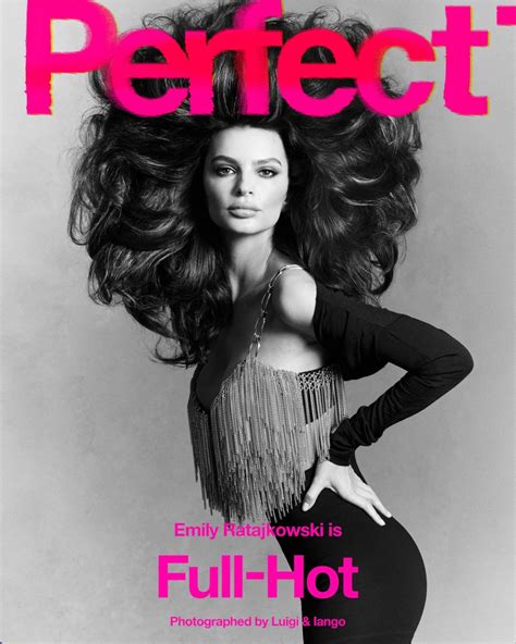 Emily Ratajkowski For Perfect Magazine August 2024 Hawtcelebs