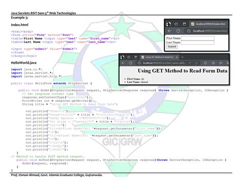 java java servlet programs examples pdf