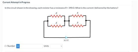 Solved Current Attempt In Progress In The Circuit Shown In The Course Hero