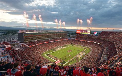 Download Wallpapers Levis Stadium 4k Nfl Football Stadium San