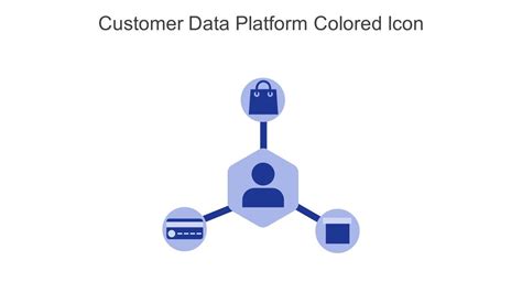 Customer Data Platform Colored Icon In Powerpoint Pptx Png And Editable Eps Format Ppt Template