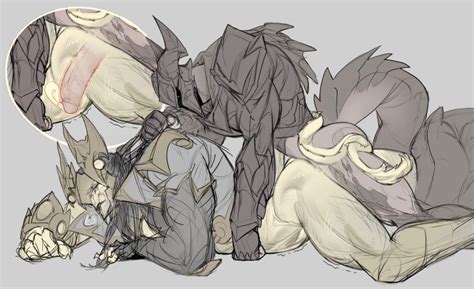 Rule 34 1cuntbabe 1male Aatrox Big Dick Big Dom Small Sub Black Hair Cuntbabe Darkin Dragon