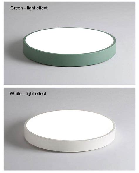 TOMAX 50CM 20INCH LED Ceiling Light Bedroom 3 Color Replaceable Remote Control Light Fixture