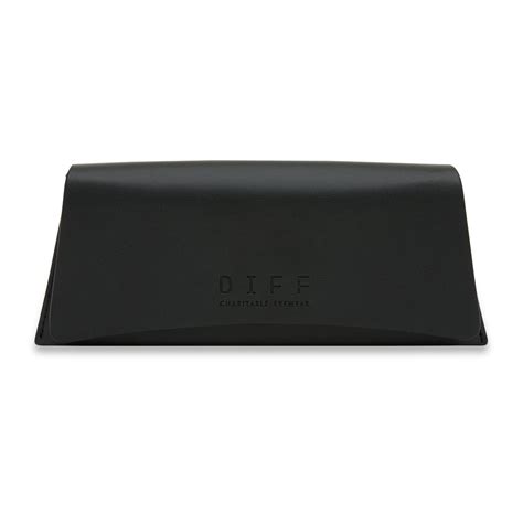 Leather Travel Case Black Diff Eyewear