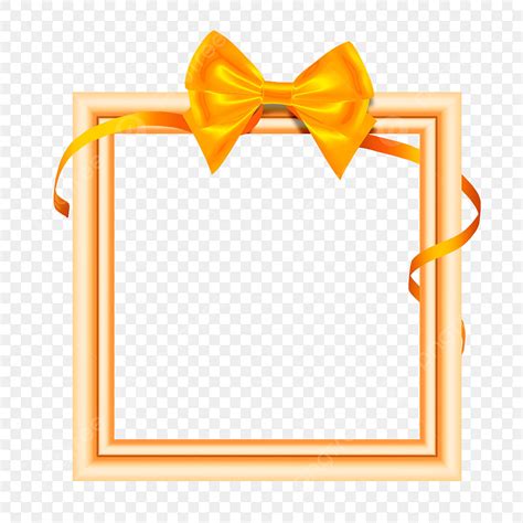 노란색 선물 일러스트 상자 테두리 노랑 선물 상자 선물 포장 Png 일러스트 및 Psd 이미지 무료 다운로드 Pngtree