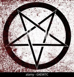 Illustration Of A Pentagram A Five Pointed Star Esoteric Or Magic