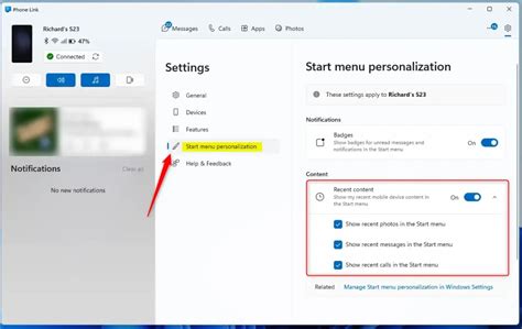 Hide Recent Mobile Content In Windows 11 Start Menu Geek Rewind