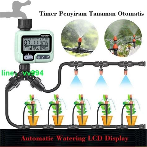 Jual Water Digital Garden Timer Alat Penyiram Air Taman Tanaman Otomatis Shopee Indonesia
