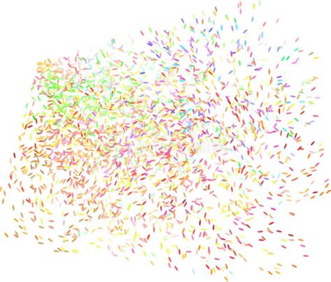 Abstract Colored Motion Particle Or Random Shape Pattern Motion Backdrop Texture And Surface