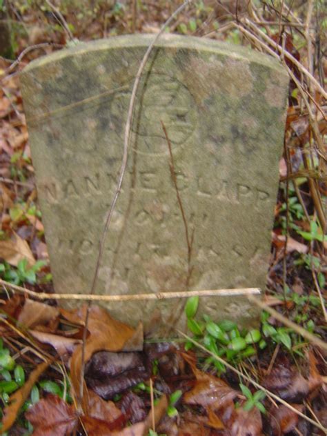 Nancy Elizabeth “nannie” Clapp 1881 1898 Memorial Find A Grave