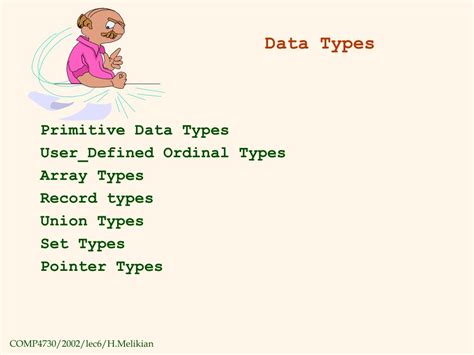 Ppt Data Types Powerpoint Presentation Free Download Id3608473