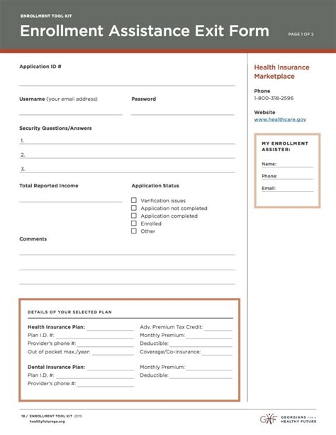 Exit Form Cover Georgians For A Healthy Future