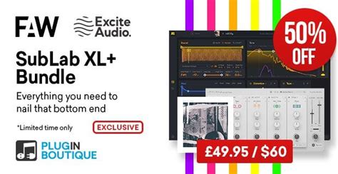 Get 52 Off In The Sublab Xl Bundle Sale Expiry October 31st Rnewplugindeals